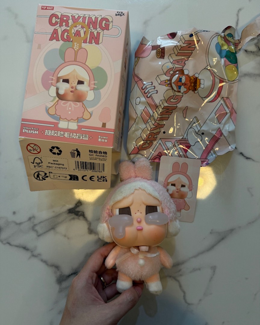 Cry baby Crying again pink, Barang Yang Dicari di Carousell