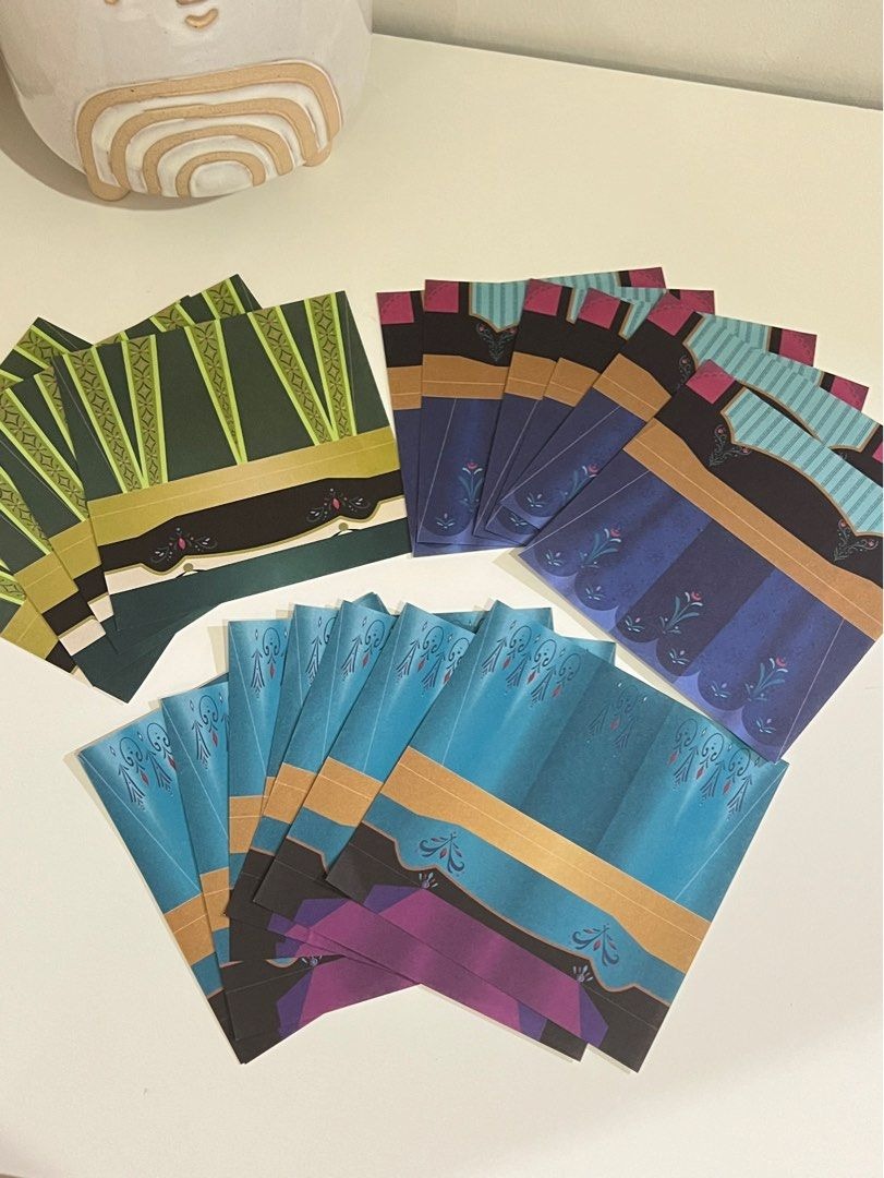 Disney Frozen Princess Anna Elsa Origami Paper, Hobbies & Toys ...