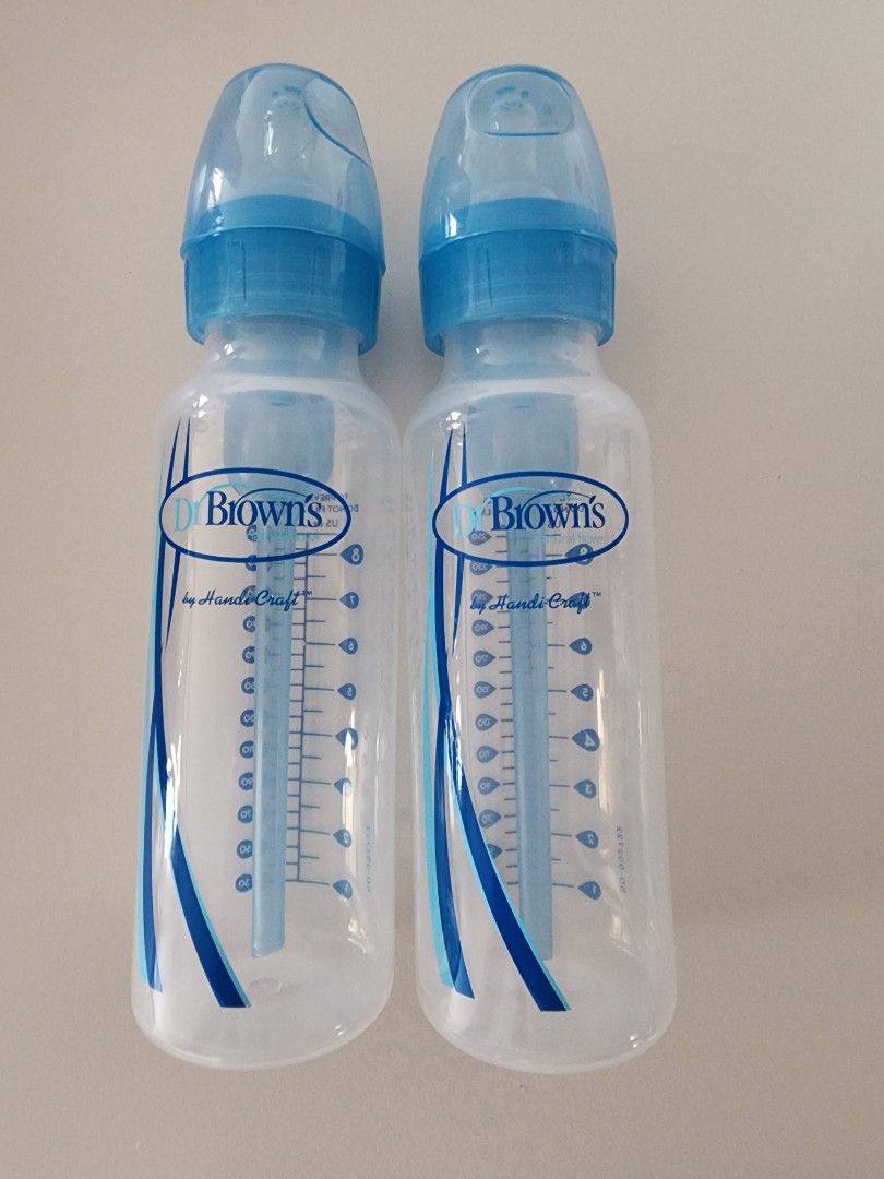 Dr Brown Milk Bottles 250ml, Babies & Kids, Nursing & Feeding ...