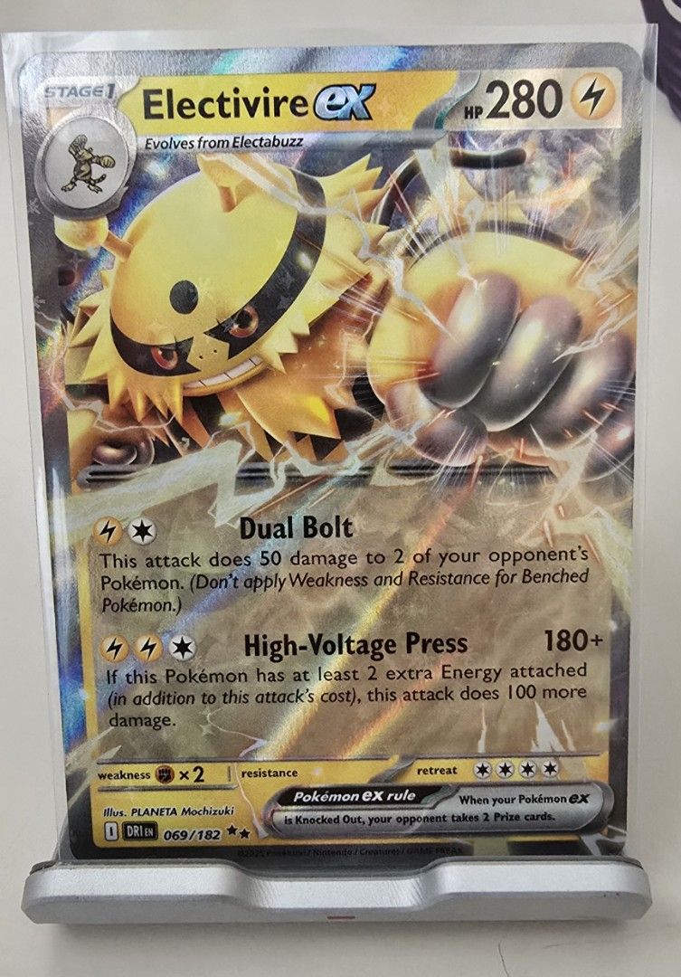 Electivire EX Pokemon Trading Card Game TCG, Hobbies & Toys, Toys ...