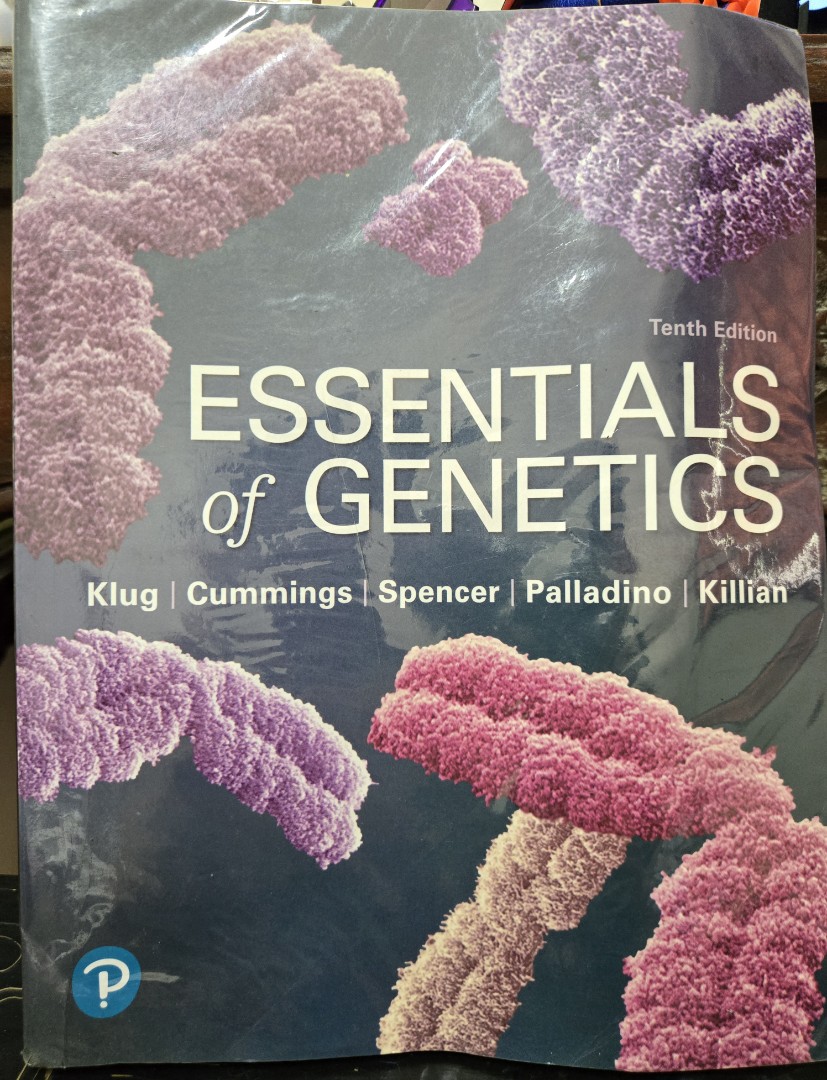 Essentials of Genetics, 10th Edition (Klug/Cummings/Spencer/Palladino/Killian), Hobbies & Toys ...