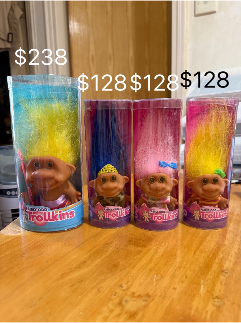 FAIRLY ODD Trollkins, 興趣及遊戲, 玩具 & 遊戲類 - Carousell