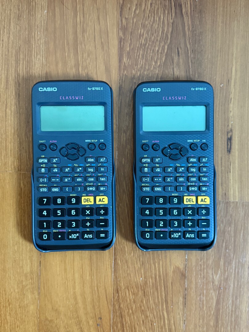 [FREE APPLE PEN] CASIO fx-97SG X Calculator, Hobbies & Toys, Stationery ...