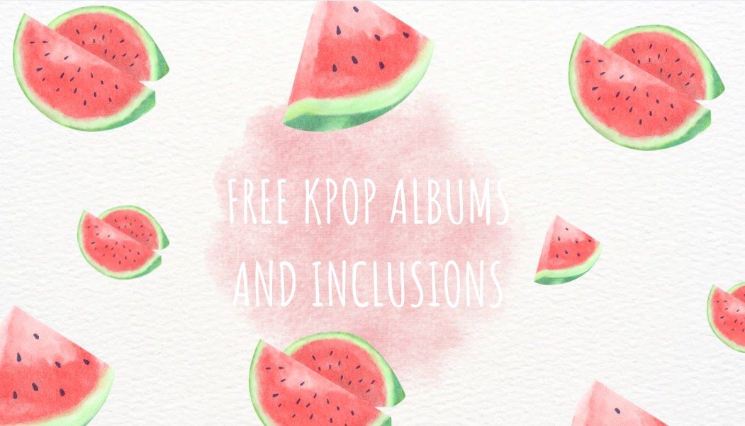 Free Kpop Albums and Inclusions, just pay mailing (Groups: Treasure ...