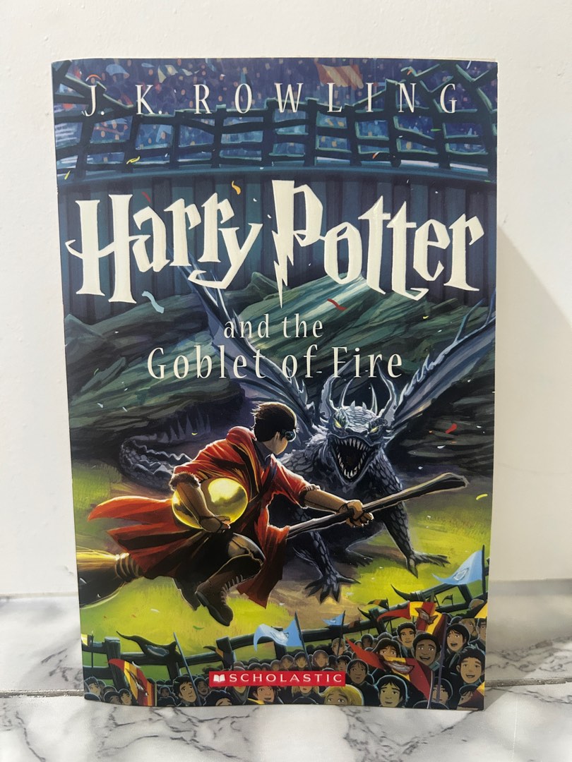 Harry Potter and the Goblet of Fire by J.K. Rowling, Hobbies & Toys ...