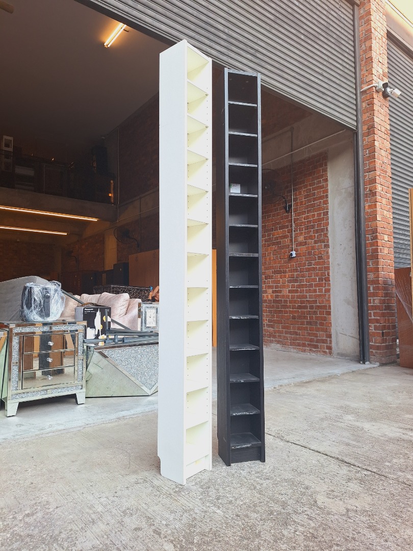 IKEA GNEDBY / BENNO Shelving unit, white/black, 202 cm* | IKEA GNEDBY ...