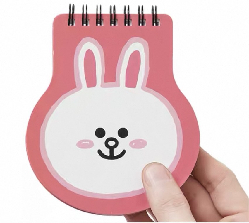 [Instock] Line friends Pink Cony Notepad, Hobbies & Toys, Stationery ...