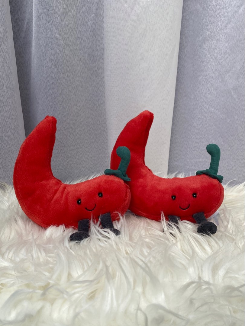 Jellycat Amuseable Chilli Pepper, Hobbies & Toys, Toys & Games on Carousell
