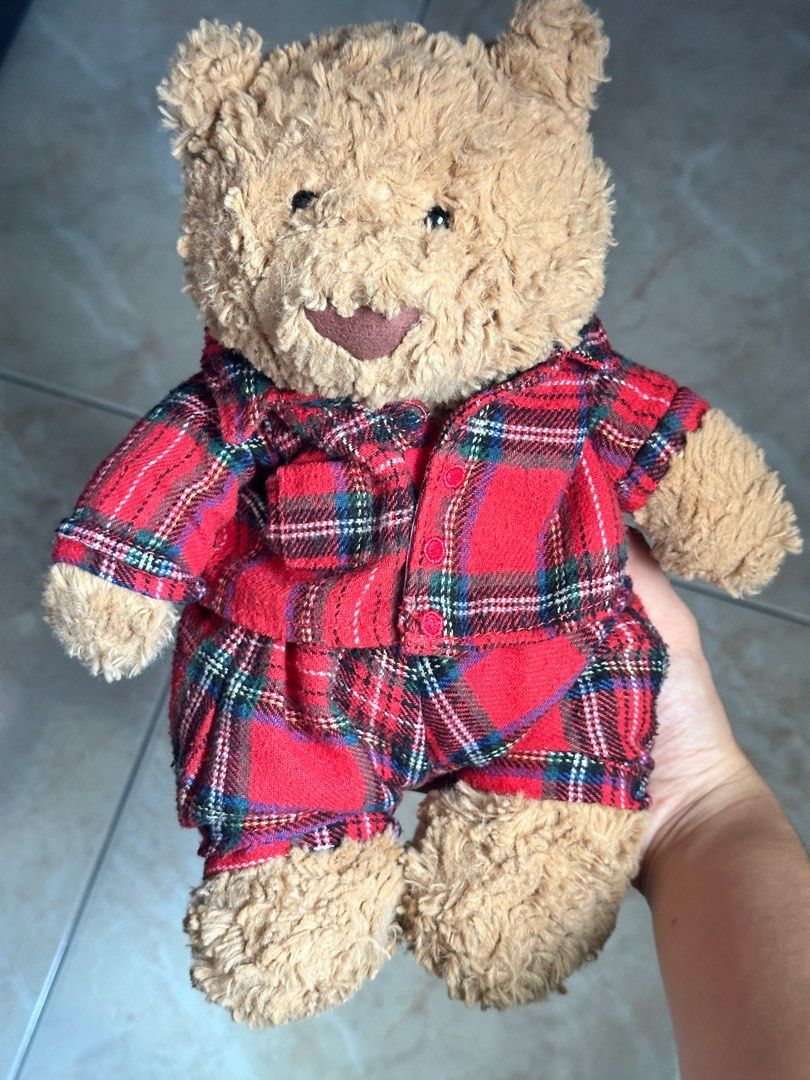 jellycat bartholomew bedtime bear, Everything Else on Carousell