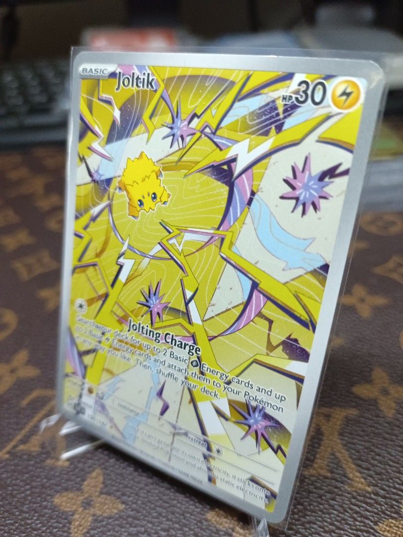 Joltik - 150/142 Illustration Rare IR (Stellar Crown) Pokemon Card 2024 ...