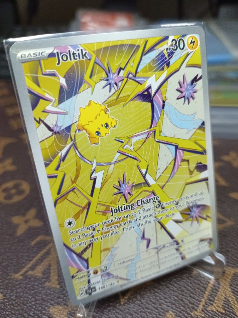 Joltik - 150/142 Illustration Rare IR (Stellar Crown) Pokemon Card 2024 ...