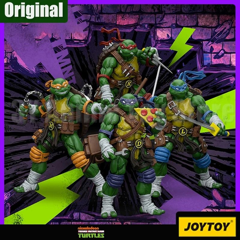 JOYTOY Teenage mutant Ninja Turtles 1/18 Action Figure Michelangelo ...