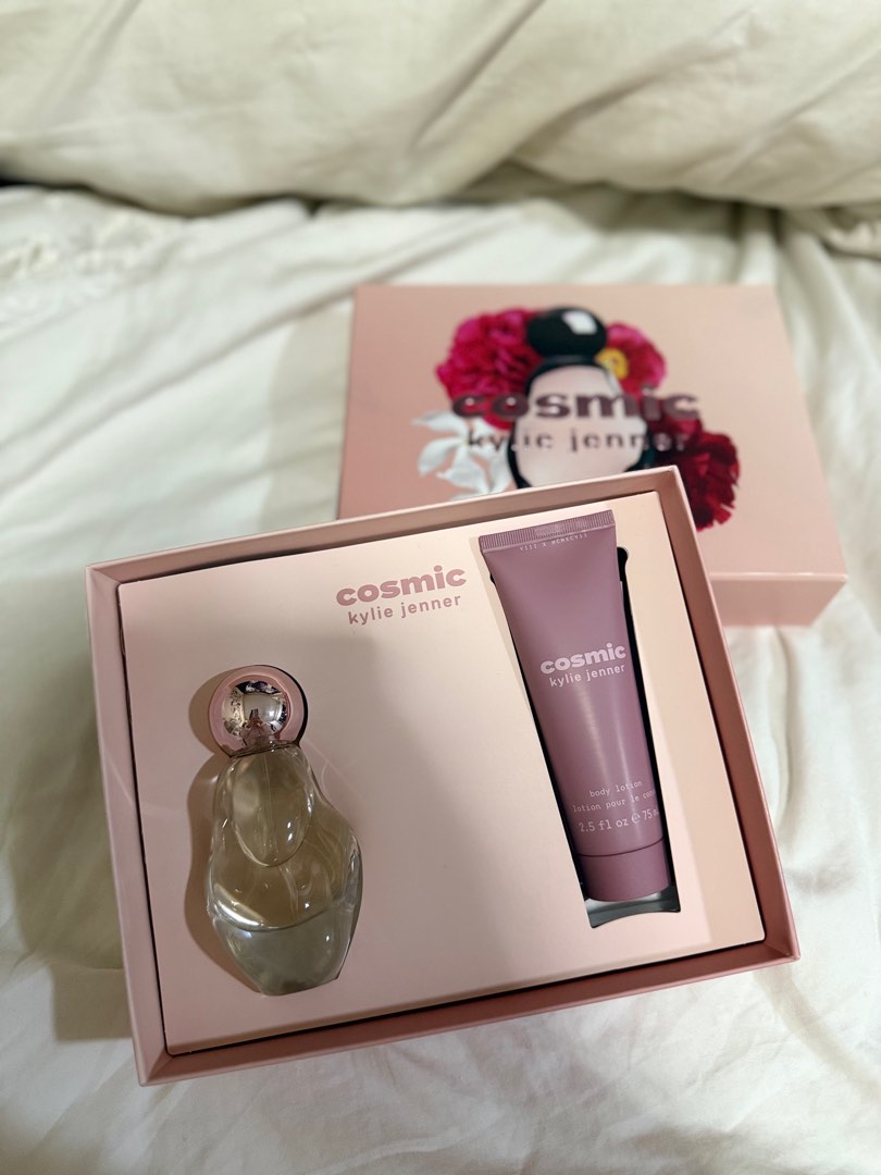 Kylie cosmic perfume and lotion set, Beauty & Personal Care, Fragrance ...
