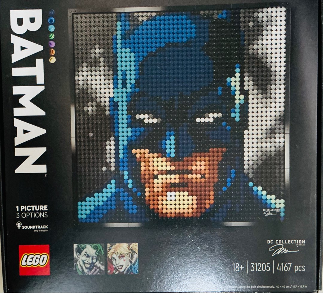 Lego Art 31205 Jim Lee Batman Collection, Hobbies & Toys, Toys & Games ...