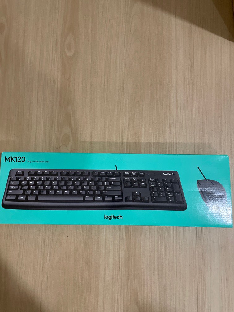 Logitech MK120, Computers & Tech, Parts & Accessories, Computer Keyboard on Carousell