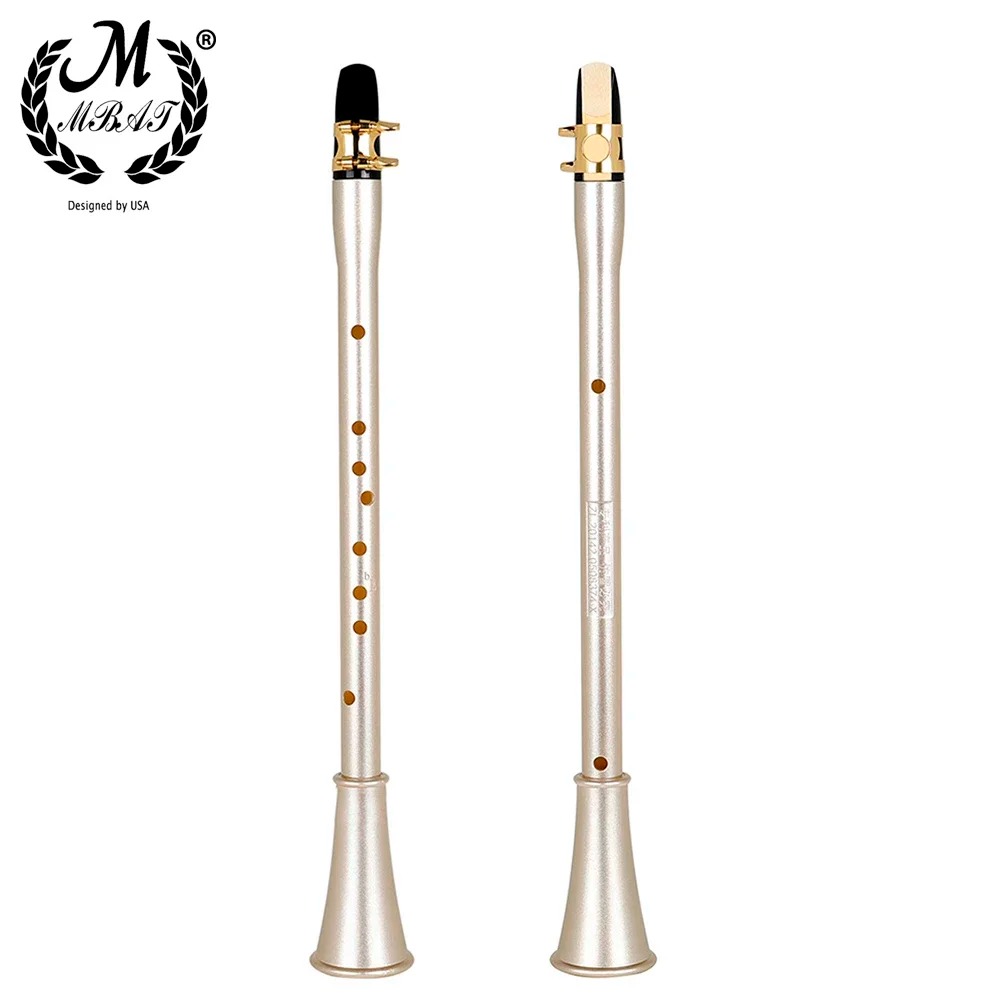 M MBAT Eb Key Mini Clarinet Sax Simple Compact Clarinet-Saxophone ABS ...