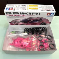 Mainan Rakit Mobil Tamiya Mini 4WD - Raikiri Pink Special (ORIGINAL ...