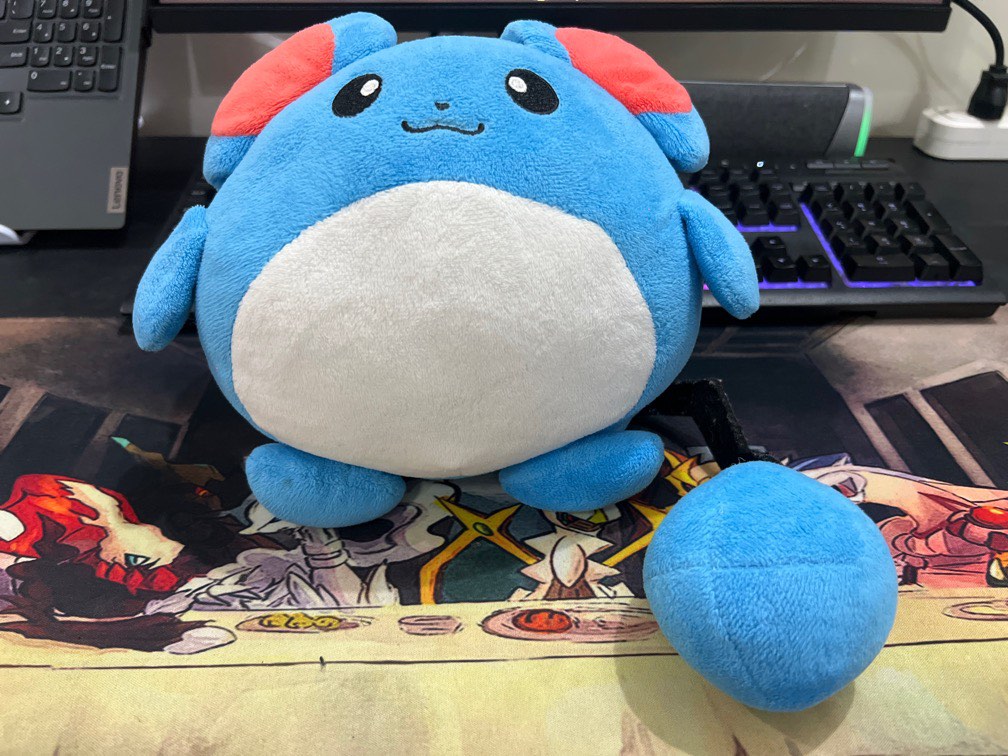 Marill Pokemon Plush Official Merch (3rd Round), Hobbies & Toys, Toys ...