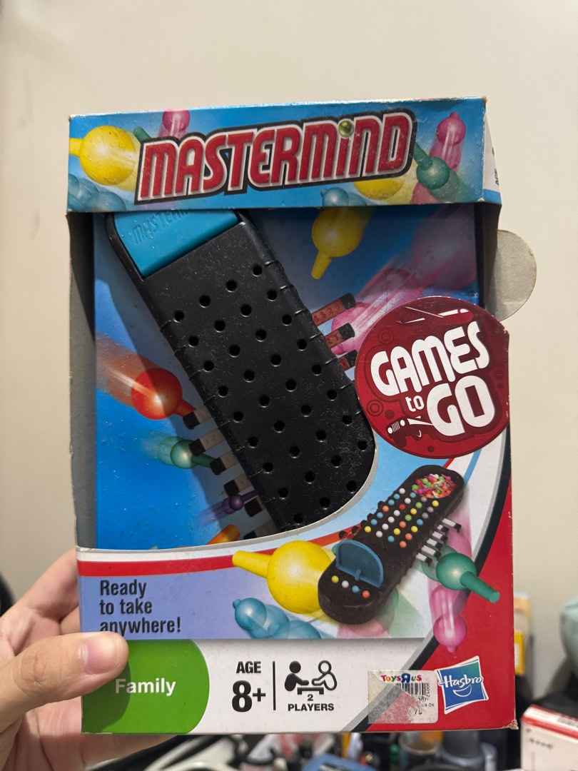 Mastermind: Games to Go (Hasbro), Hobbies & Toys, Toys & Games on Carousell