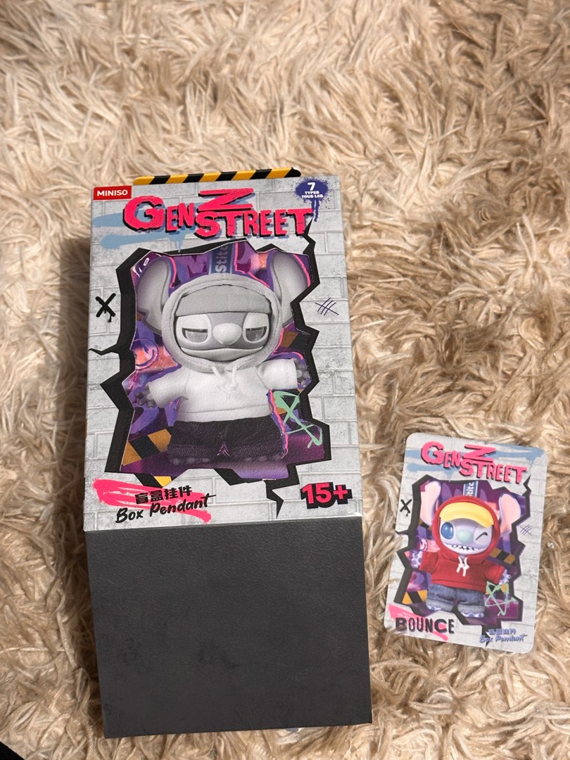 Miniso Stitch Gen Z Pendant Blindbox, Hobbies & Toys, Toys & Games on ...