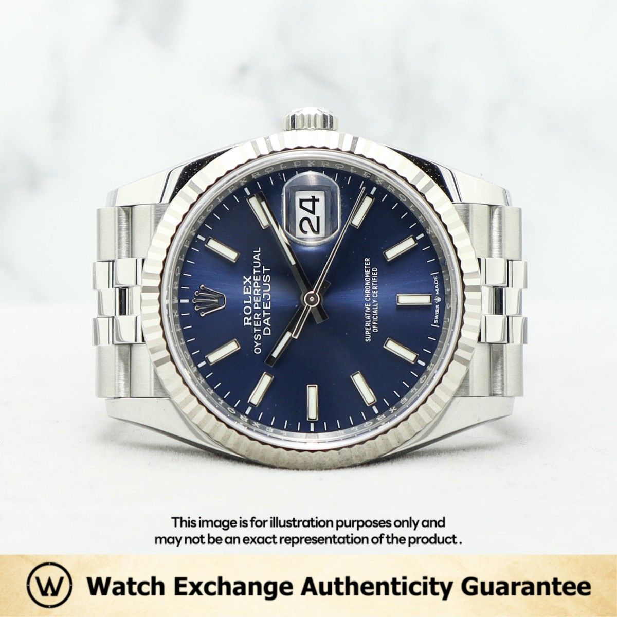New Mar 2025 Rolex Datejust Jubilee 126234 Blue Dial Z15387, Luxury ...