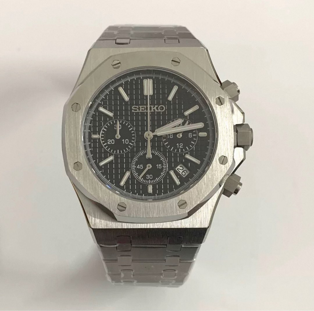 [NEW] Seiko Mod AP Royal Oak Chronograph, Men's Fashion, Watches ...