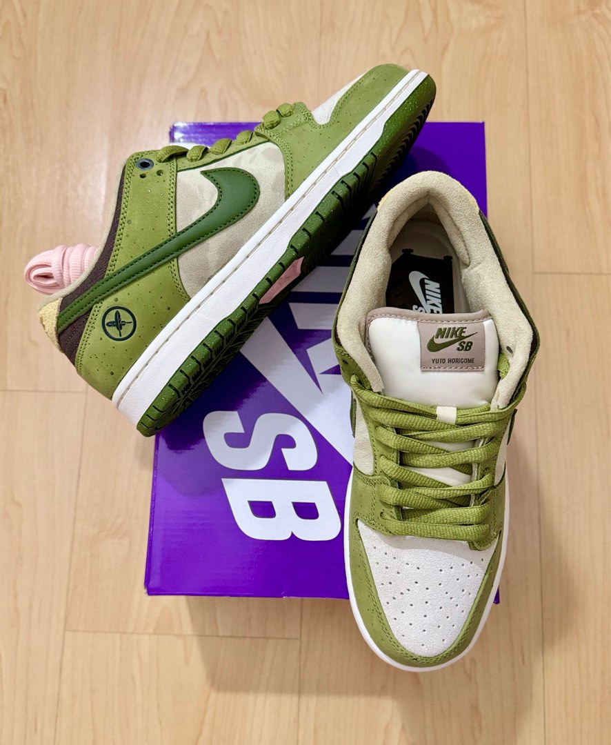 Nike SB Dunk Low Yuto Match US 9.5, Men's Fashion, Footwear, Sneakers ...