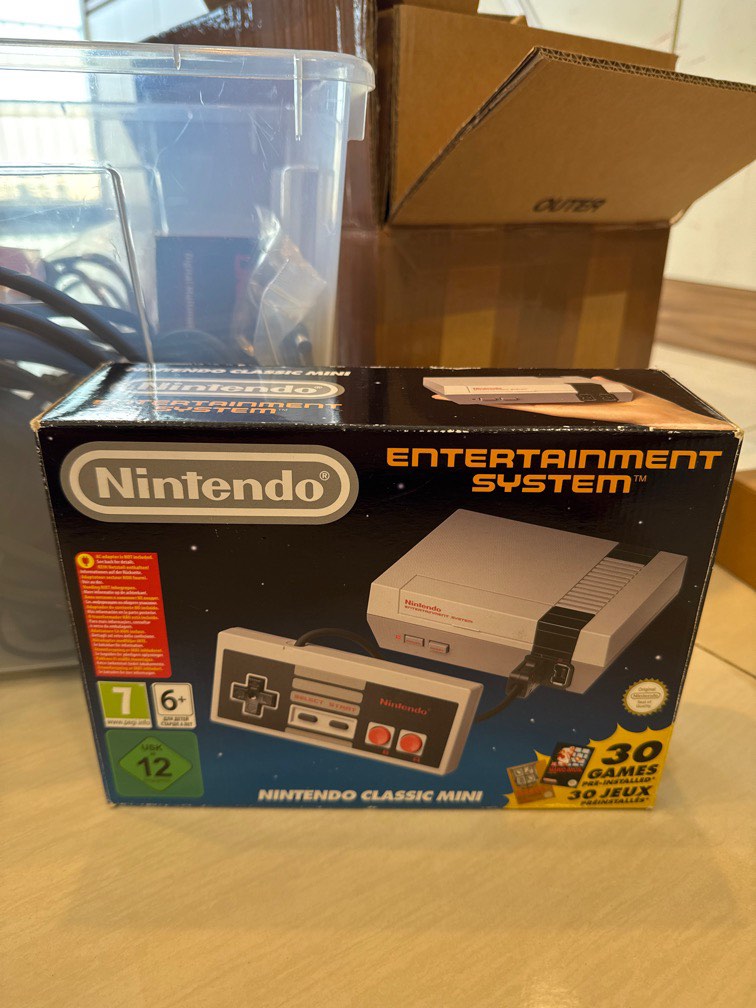 Nintendo Classic Mini, Video Gaming, Video Game Consoles, Nintendo on ...