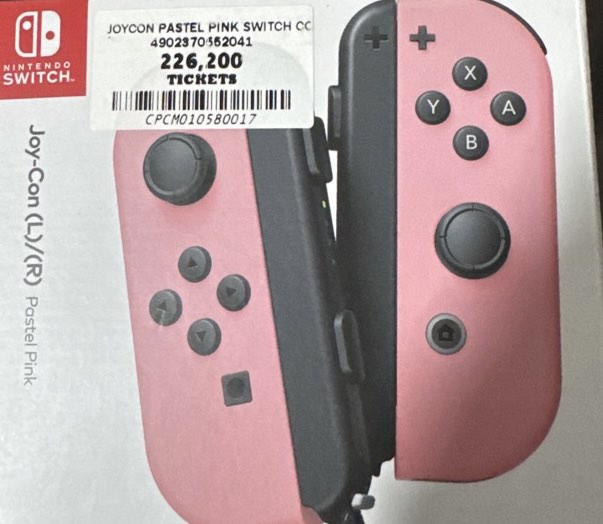 Nintendo Switch Joycon pink, Video Gaming, Video Game Consoles ...