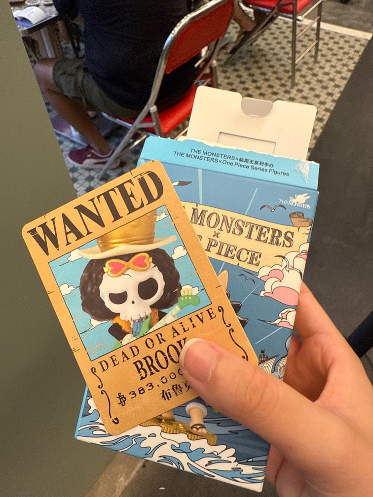 one piece labubu brook, Hobbies & Toys, Toys & Games on Carousell