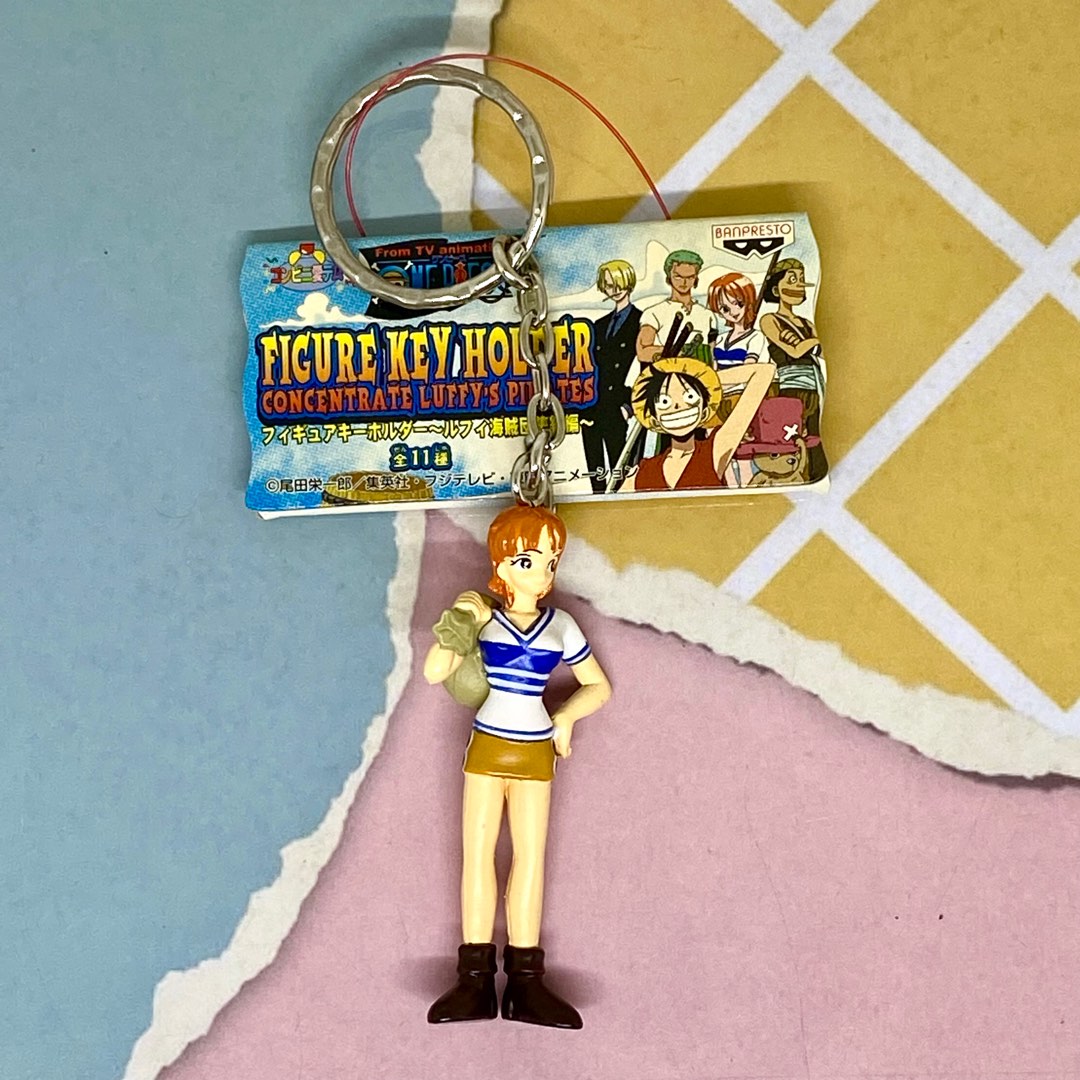ONE PIECE NAMI FIGURE KEYCHAIN KEY RING, Hobbies & Toys, Toys & Games ...