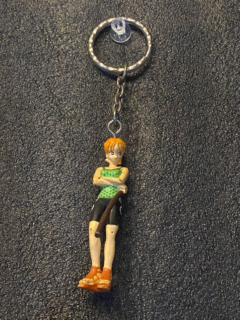 ONE PIECE NAMI FIGURE KEYCHAIN, Hobbies & Toys, Toys & Games on Carousell