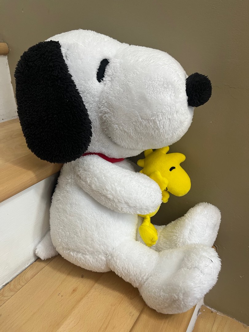 original. 40cm large snoopy and Woodstock plush, Hobbies & Toys, Toys ...