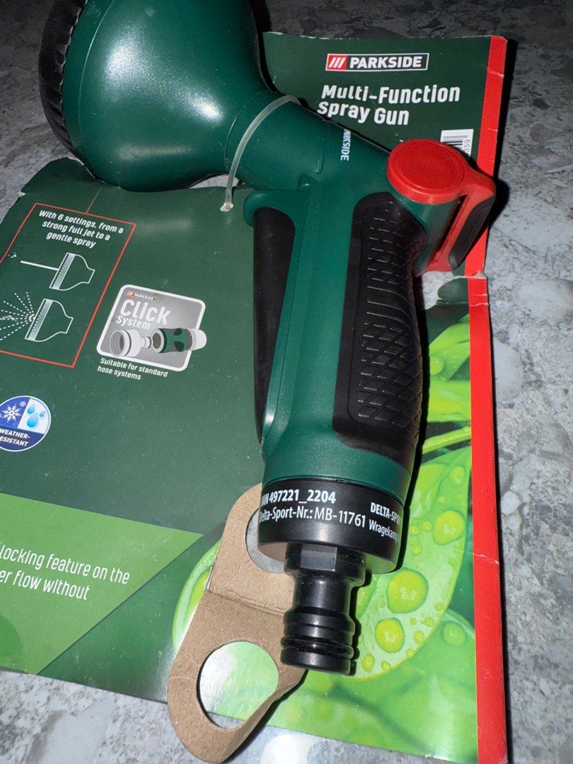 Parkside multifunction spray gun, Furniture & Home Living, Gardening ...