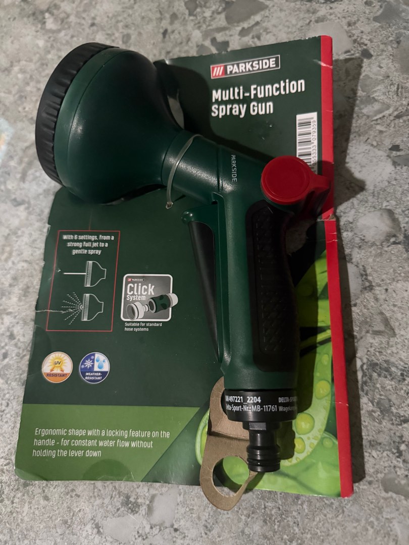 Parkside multifunction spray gun, Furniture & Home Living, Gardening ...