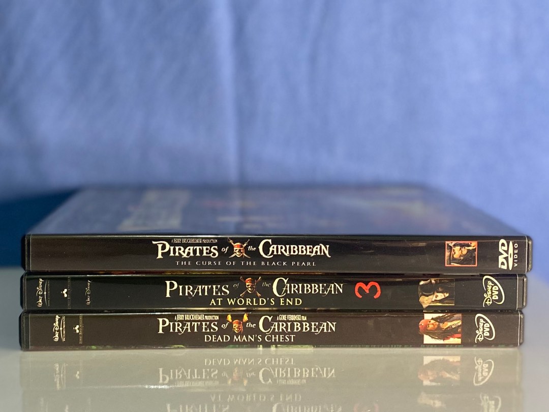 Pirates of the Caribbean dvds, Hobbies & Toys, Music & Media, CDs ...
