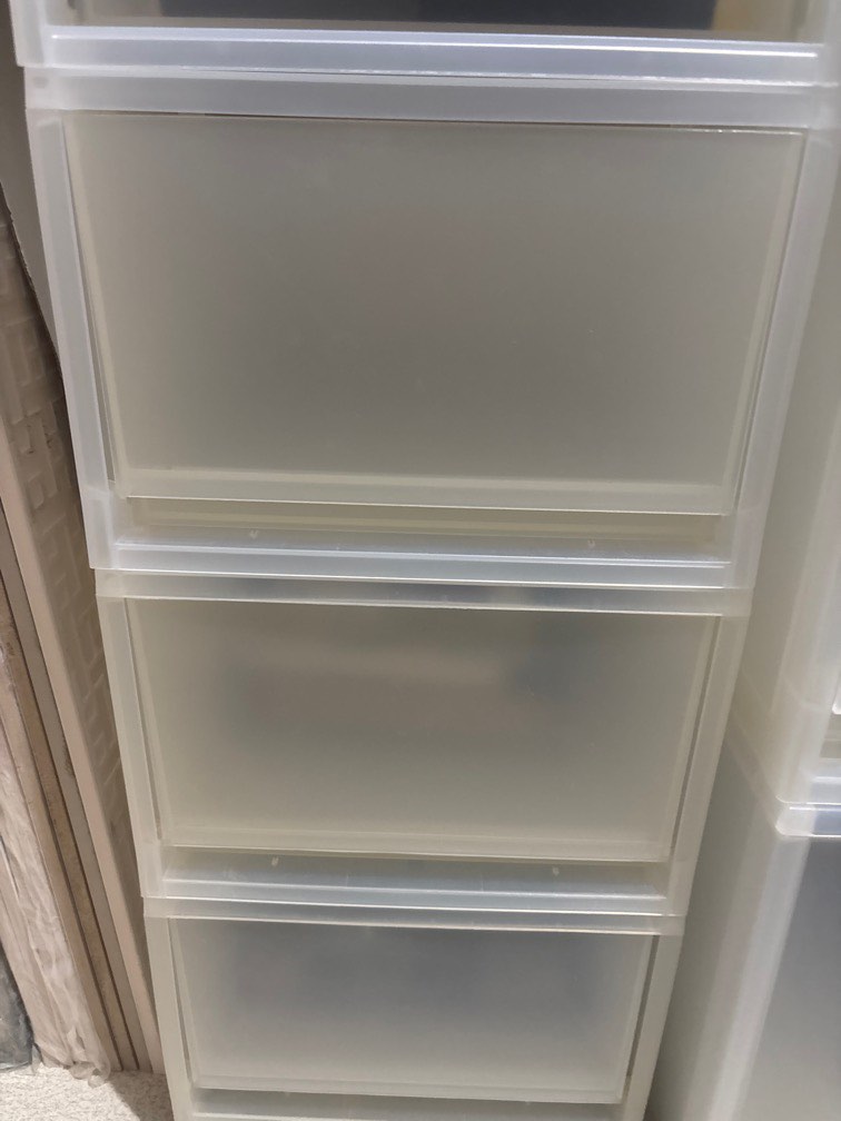 Muji Plastic Drawers, Furniture & Home Living, Home Improvement ...