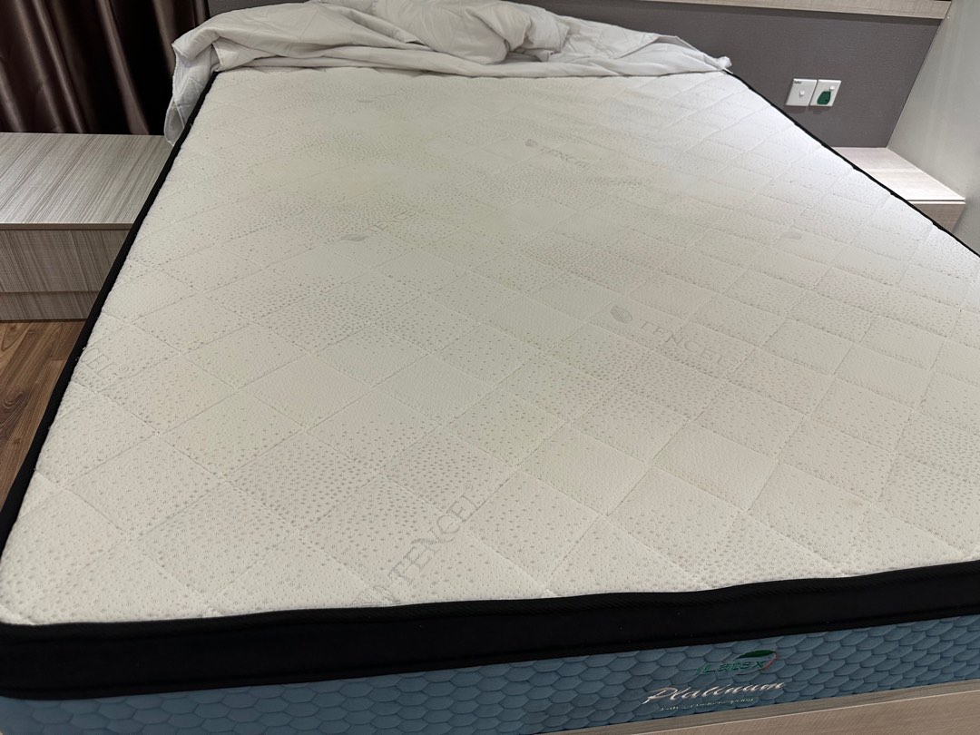 Platinum iLatex Mattress Bed, Furniture & Home Living, Furniture, Bed Frames & Mattresses on ...
