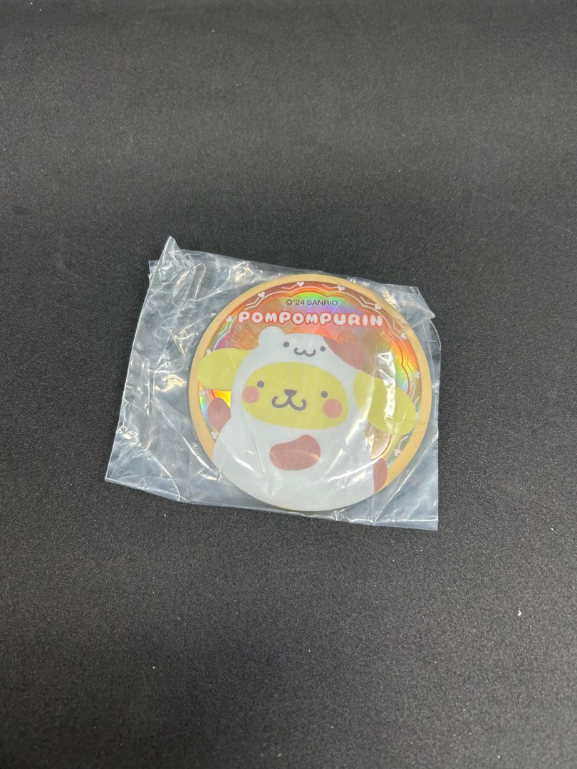 Pompompurin Large Badge, Hobbies & Toys, Toys & Games on Carousell