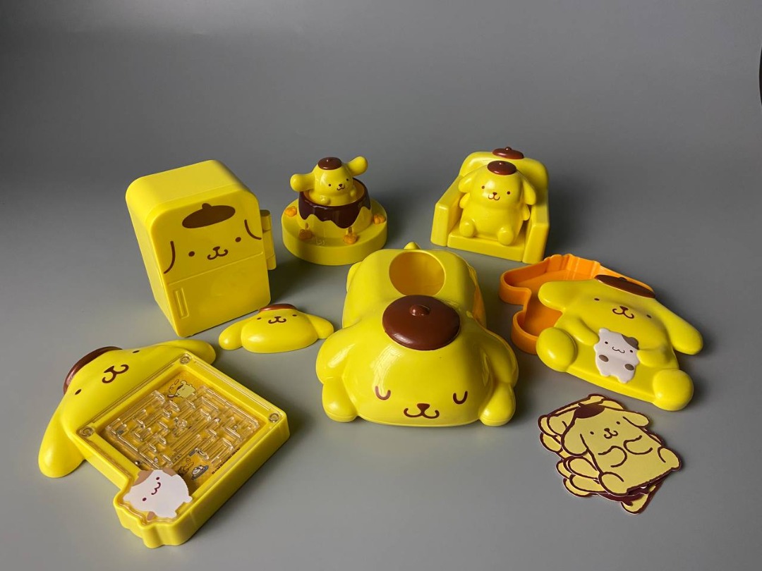 Pompompurin Set - Japan released - 2024 - McDonald's, Hobbies & Toys ...