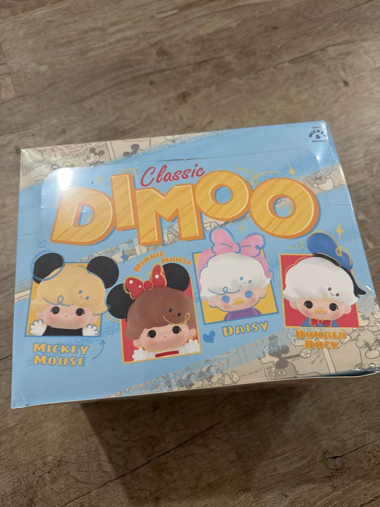 pop mart dimoo disney pop beans (blind box, crybaby, labubu), Hobbies ...