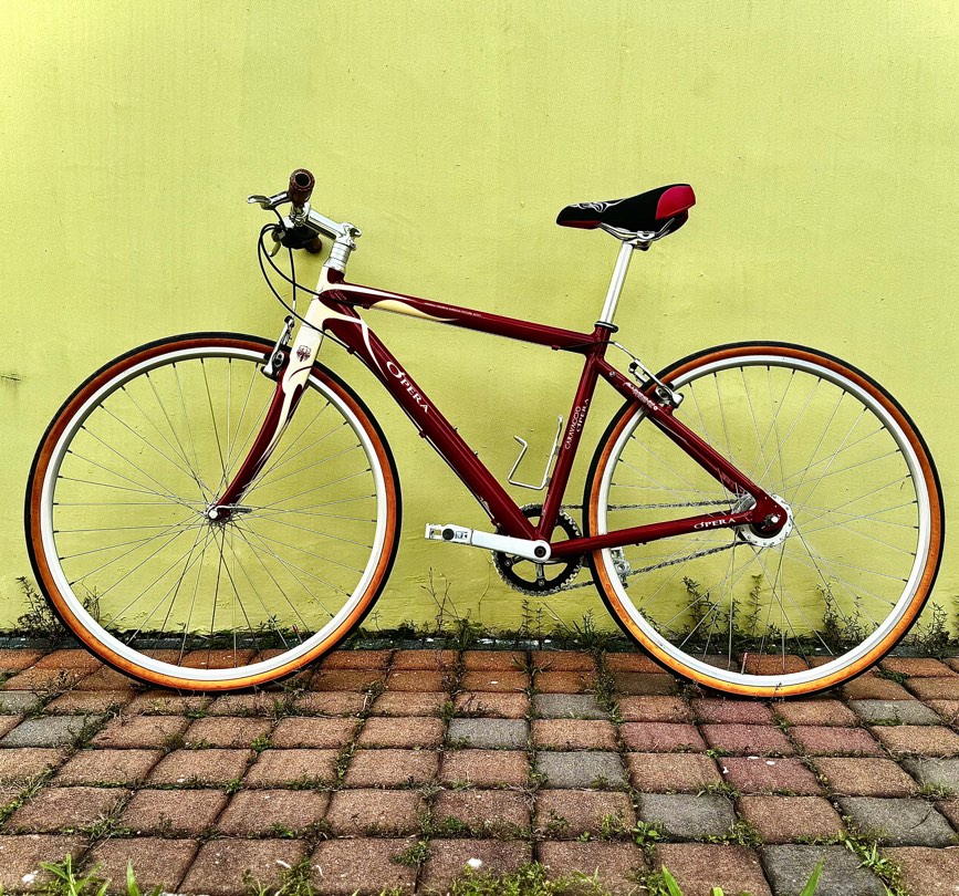 Rare Opera (Pinarello) hybrid road bike 8i Nexus internal hub bicycle, Sports Equipment ...