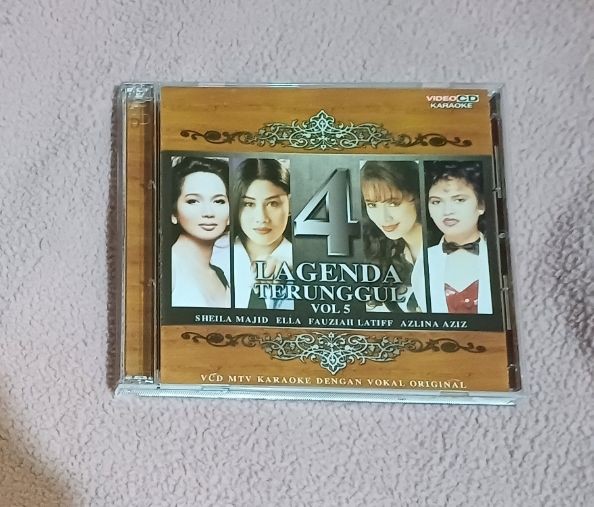 Ratu Jazz/Rock/Pop Double MTV VCD Boxset Sheila Majid, Ella, Fauziah ...