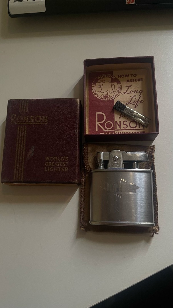 Ronson Standard Complete Set "Chromium" 1930s USA, Hobbies & Toys ...