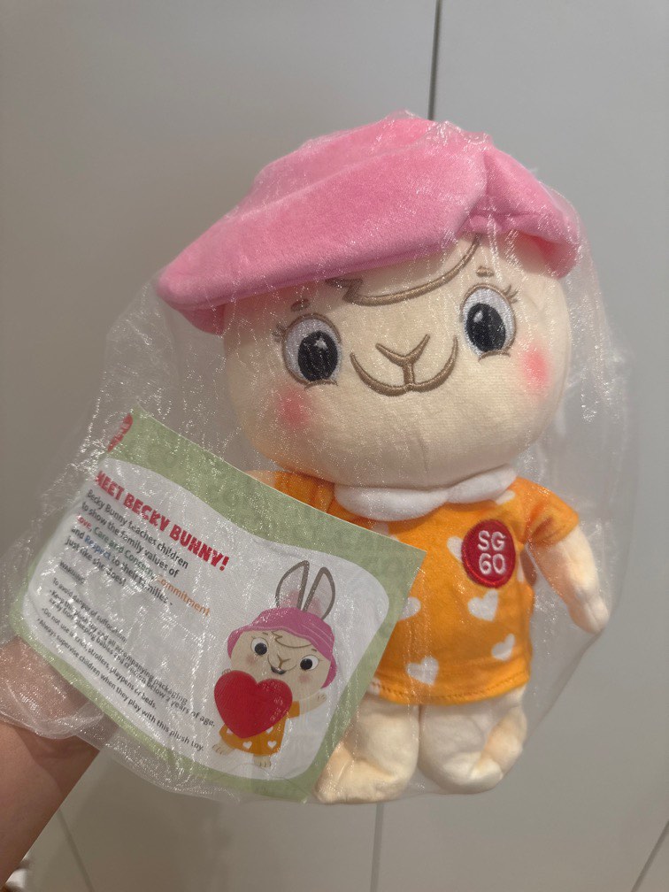 SG60 Becky Bunny, Babies & Kids, Infant Playtime on Carousell