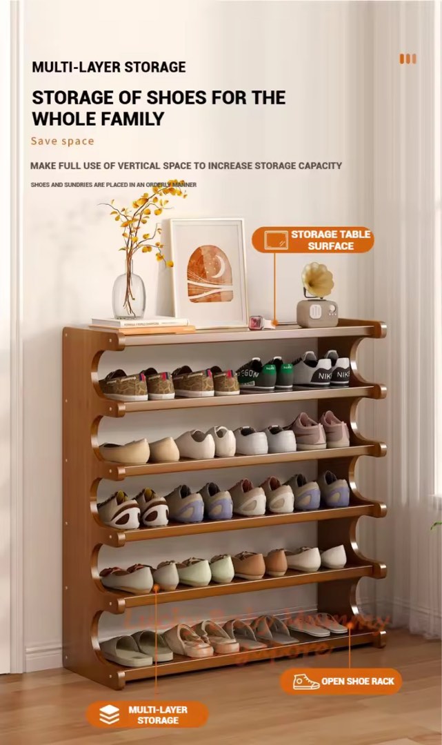 Shoe Rack | Wooden Shoes Rack Furniture | Wooden Layers Shoe Rack ...