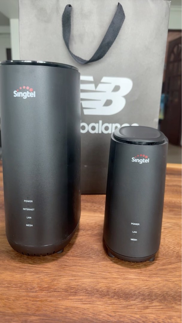 Singtel WiFi 6 Askey Router and Mesh Extender, Computers & Tech, Parts ...