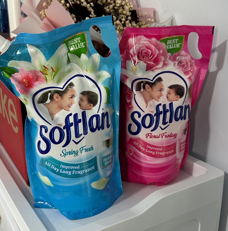 Softlan Softener (Spring Fresh & Floral Fantasy), Furniture & Home Living, Cleaning & Homecare ...