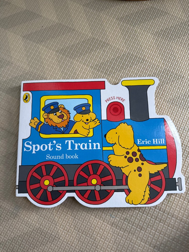 Spots train sound book, Hobbies & Toys, Books & Magazines, Children's ...
