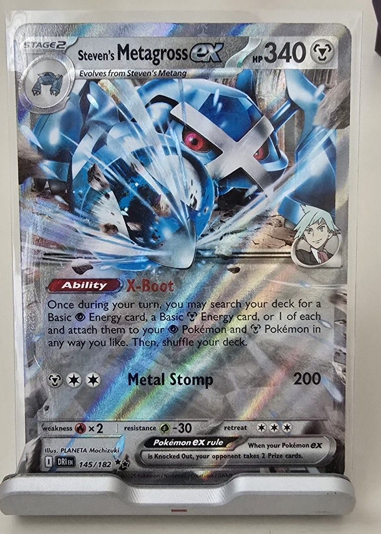 Steven's Metagross EX Pokemon Trading Card Game TCG, Hobbies & Toys ...
